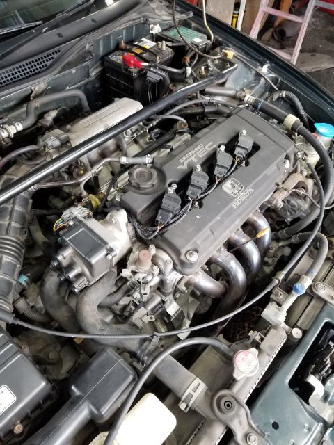 CR-X デルソル EG2 B16A ダイレクト・イグニッション化＆燃料ポンプ交換！ | garageFK