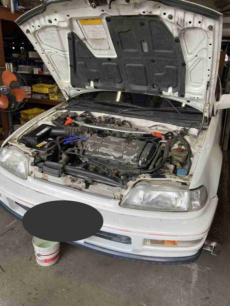 EF9 シビック ラジエーター交換 | garageFK