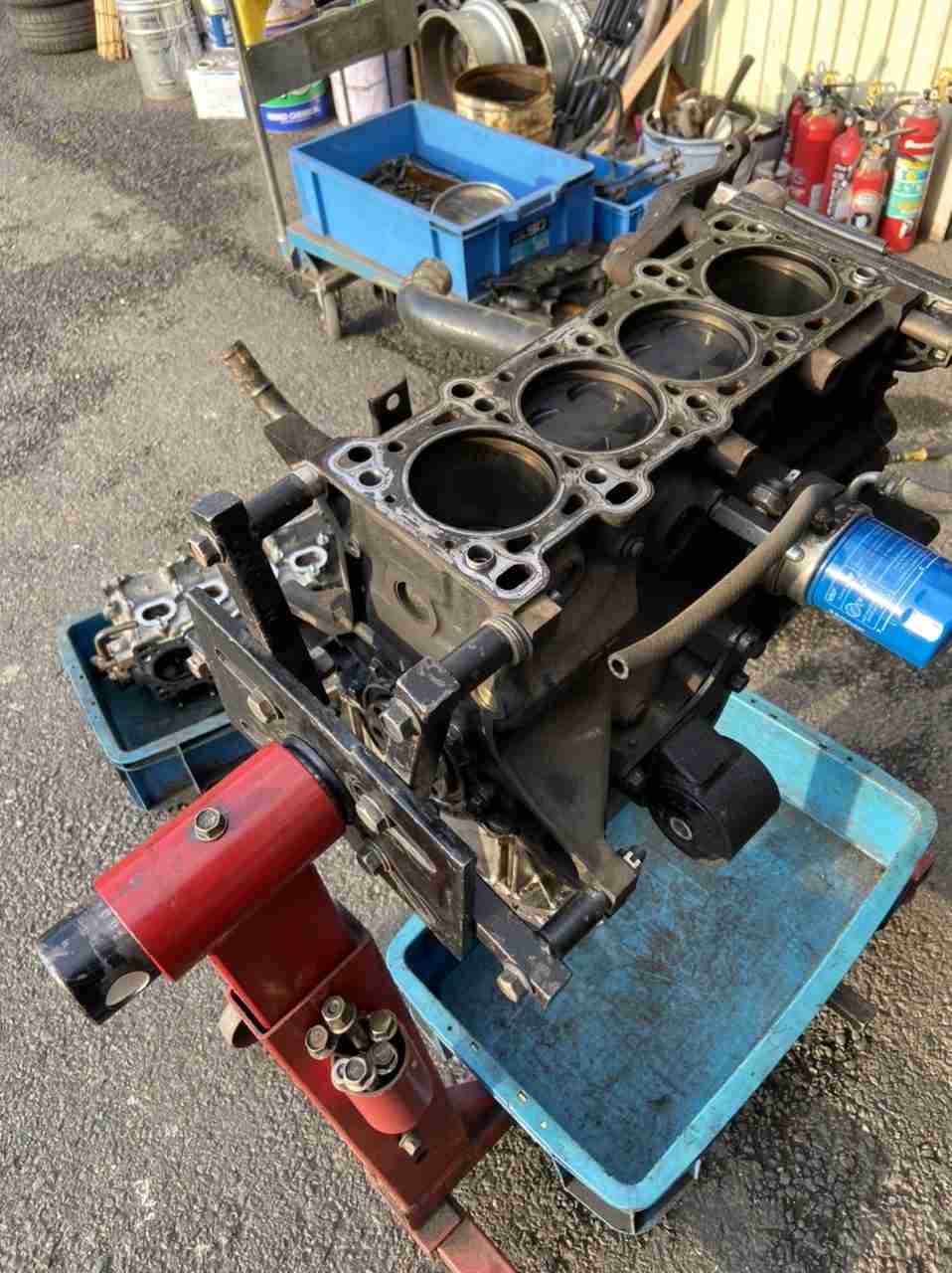 NA8 ロードスターターボ エンジンOH | garageFK