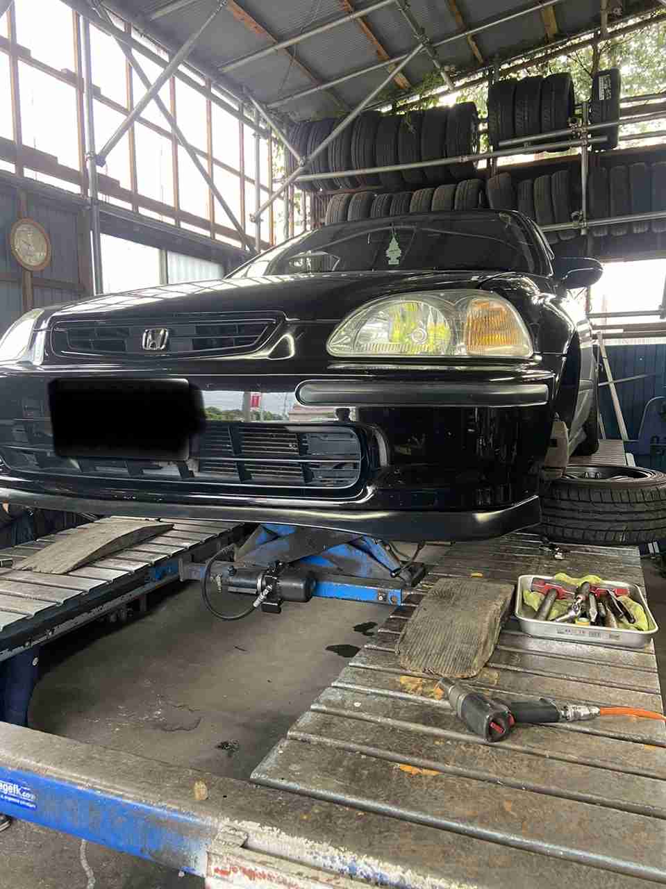 EK4 シビック ナックル曲げ加工 | garageFK