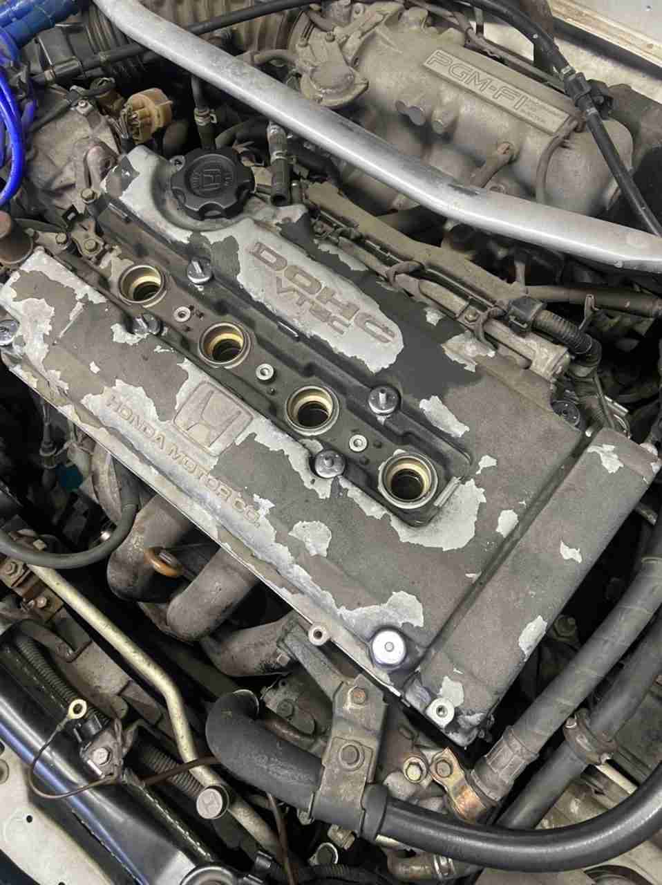 EF9 シビック ステアリングラック取り付け＆オイルポンプ交換 | garageFK