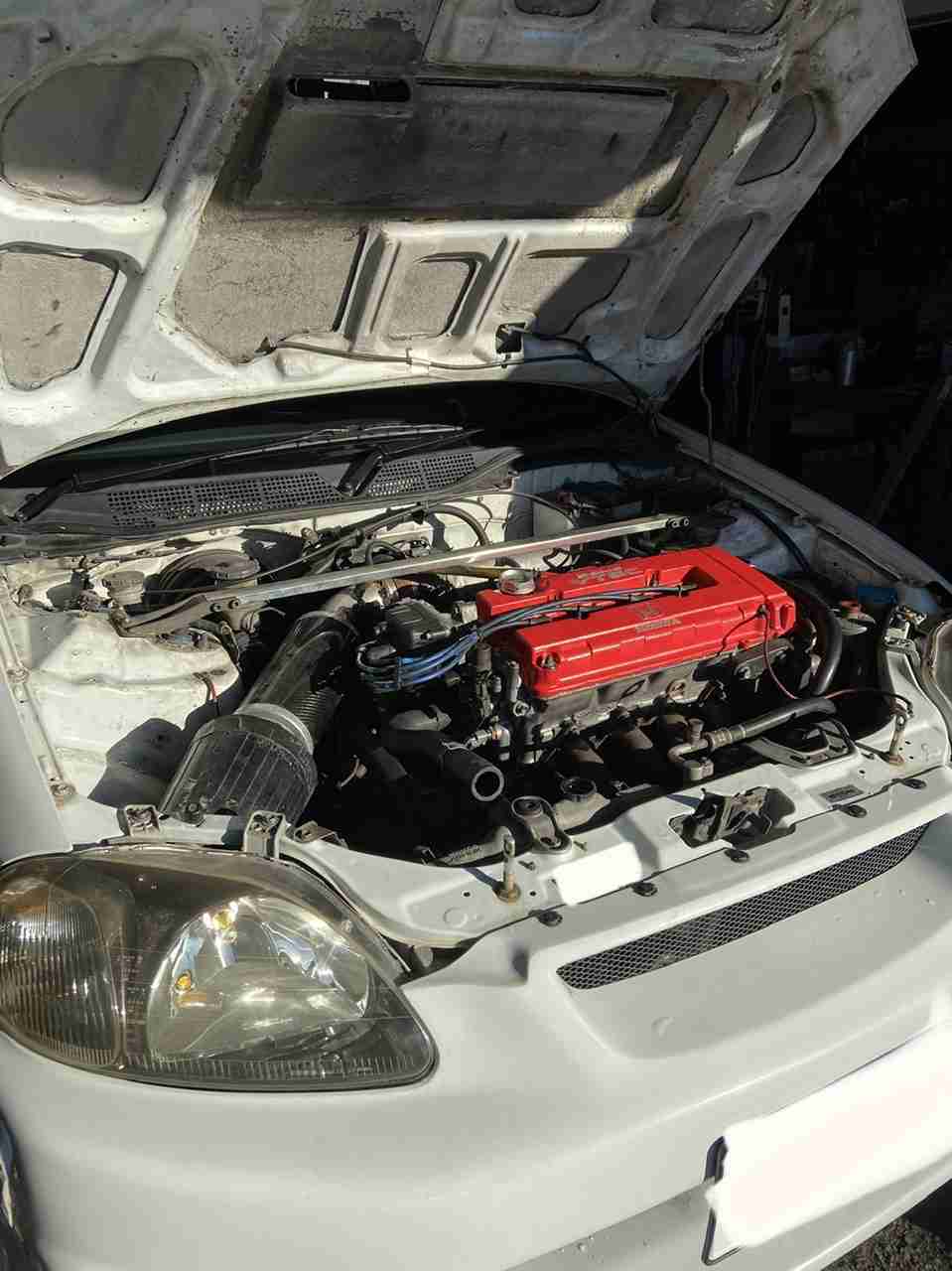 EK4 シビック ラジエーター交換 | garageFK