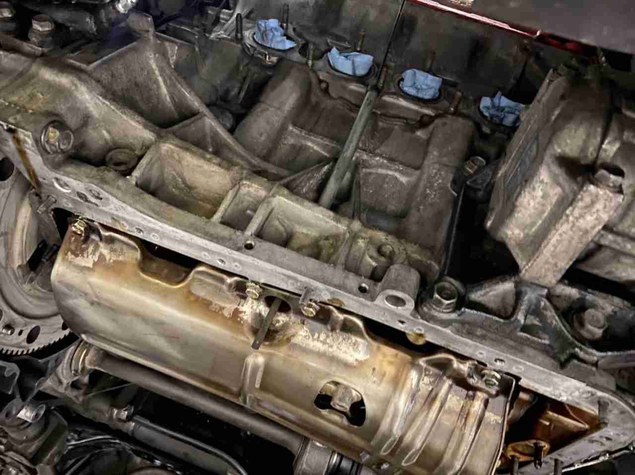 EK4 シビック オイル漏れ修理 | garageFK