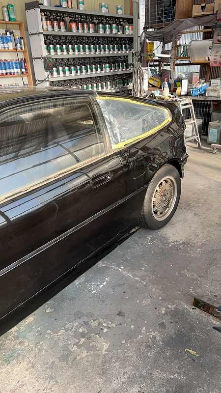 EF7 CR－X 外装塗装ですよ！！ | garageFK